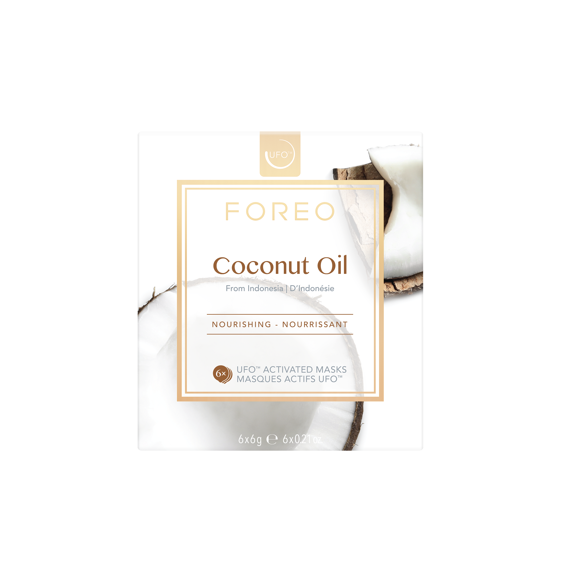 Coconut Oil box front - She.hr